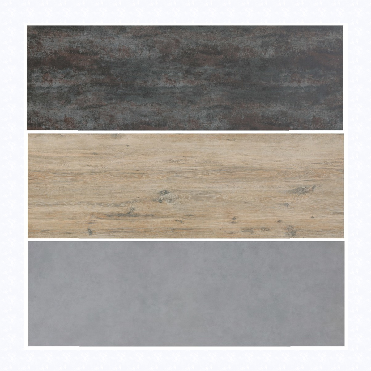 SYSTEM RHOMBUS Zaunfeld-Set 180x180 cm Lärche (Holzoptik), Aluminium ...