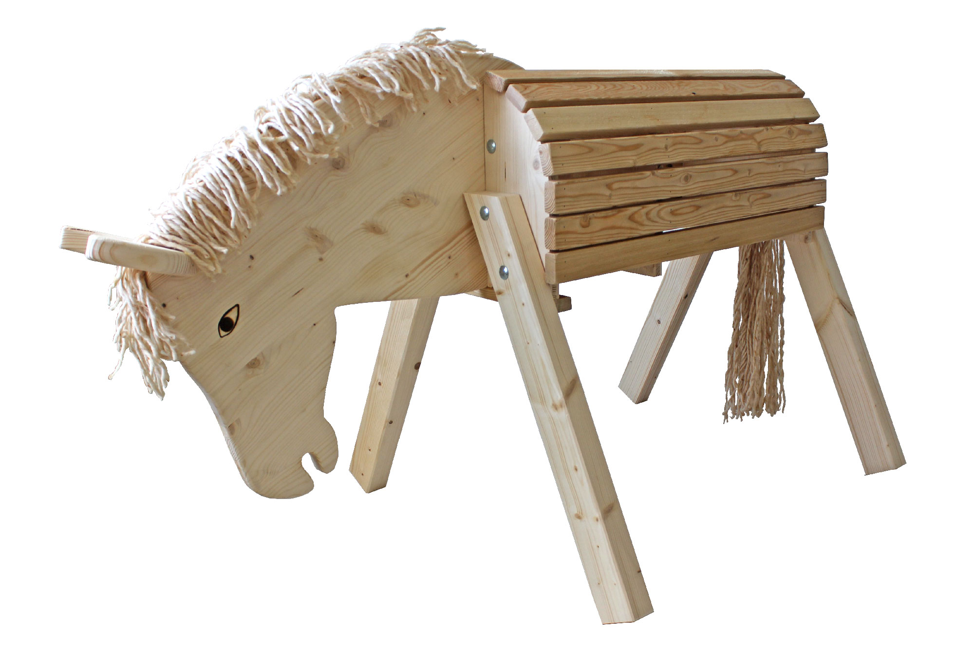 Pferd Holz Garten