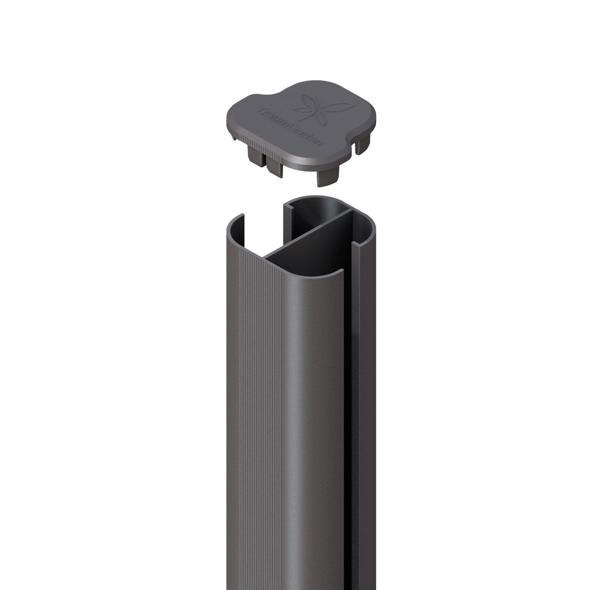 SYSTEM Eckpfosten BASIC Anthrazit 150 Cm F r Erdverbau Zum system-eckpfosten-basic-anthrazit-150-cm-f-r-erdverbau-zum
