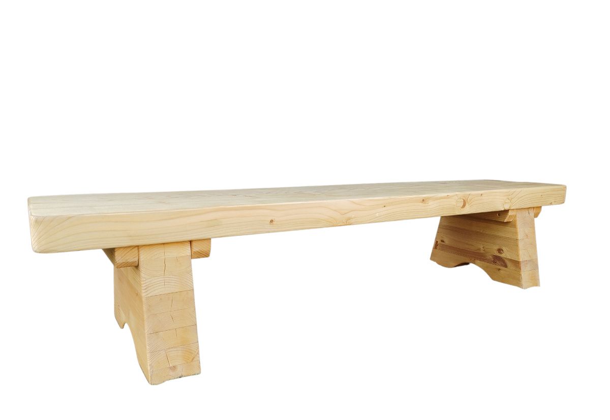 Holzbank Ohne Lehne